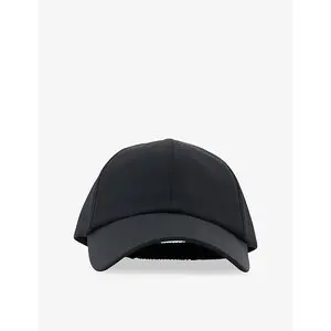REISS Caleb Brand-embroidered Woven Cap - Navy