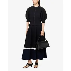 CFCL Balloon Sleeve Knitted Cardigan