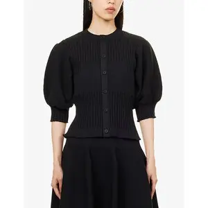 CFCL Balloon Sleeve Knitted Cardigan