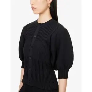 CFCL Balloon Sleeve Knitted Cardigan