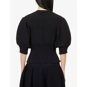 CFCL Balloon Sleeve Knitted Cardigan