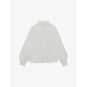 Reiss Ribbed Blouses