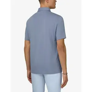 Boggi Milano Regular-fit Stretch Pima Cotton Polo Shirt