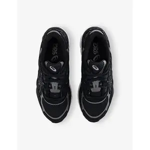 Asics Gel-nyc Suede And Mesh Low-top Trainers - Graphite Grey Graphi