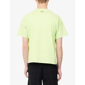 THAMES Letters Logo-print Cotton T-shirt