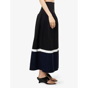 CFCL Pottery Gathered Knitted Midi Skirt