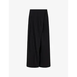 Issey Miyake Looped Wrap-front Woven Trousers