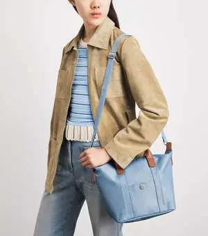 Harrods Grab Nylon Tote Bag