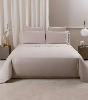 Frette Lush Ajour Duvet Cover - Grey