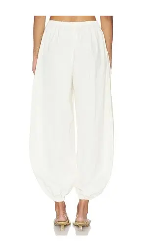 EAVES Leny Parachute Pant - Ivory