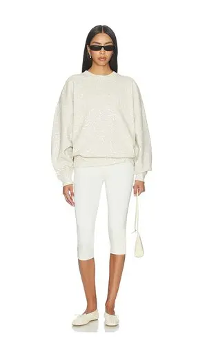 ANINE BING Miles Sweatshirt - Beige