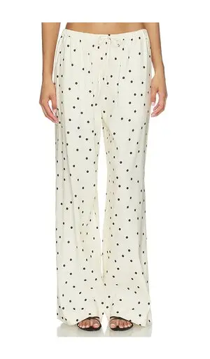 Tularosa Polka Dot Wide Leg Pants