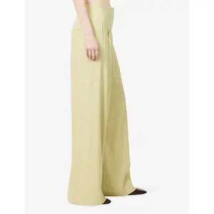 Veronica Beard Hoyt Wide-leg Pleated Trousers