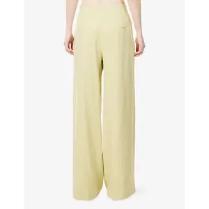 Veronica Beard Hoyt Wide-leg Pleated Trousers