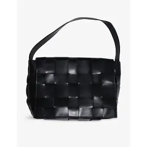 ST. AGNI Envelope Slim Leather Tote Bag