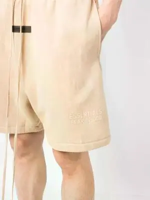 Fear Of God Cotton Blend Drawstring Track Shorts