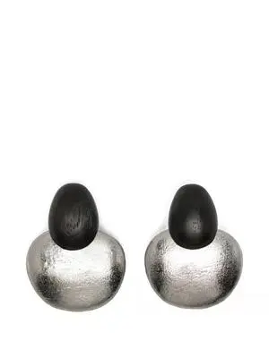 Monies Silver Tone Earrings