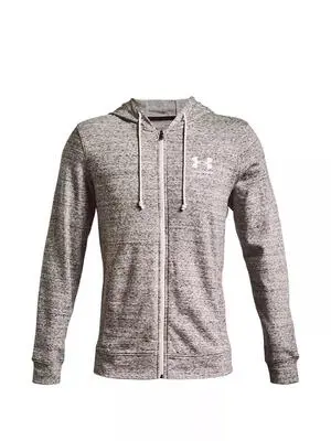 Under Armour Rival Terry Lc Fz Marl-pattern Zip-up Hoodie