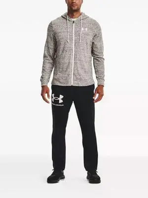 Under Armour Rival Terry Lc Fz Marl-pattern Zip-up Hoodie