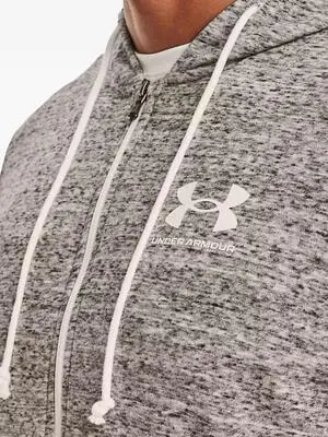 Under Armour Rival Terry Lc Fz Marl-pattern Zip-up Hoodie