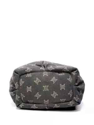 Celine Macadam Denim Handbag