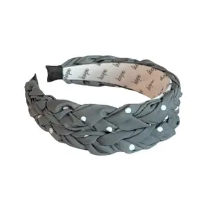 HEADBANDS OF HOPE Braided Headband - Jade