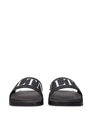 Valentino Garavani Logo Slide Sandals