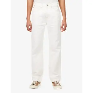 7 For All Mankind Straight Leg Cotton Denim Jeans
