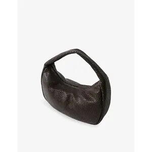 ST. AGNI Bon Bon Leather Shoulder Bag - Coffee