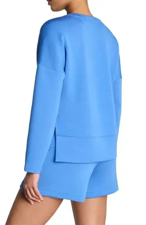 Spanx Air Essentials Tunic Sweatshirt - Aster