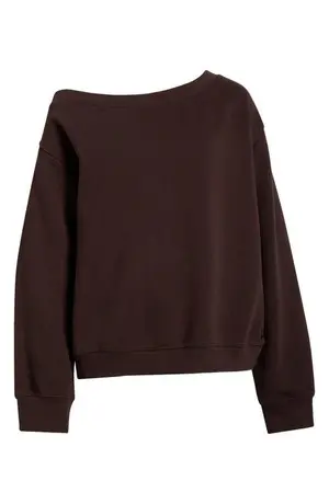 Princess Polly One-shoulder Sweatshirt