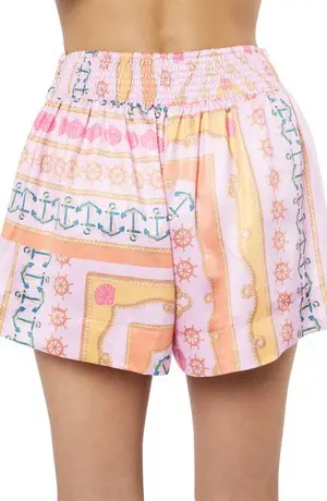 CIEBON Arden Mixed Print Skort
