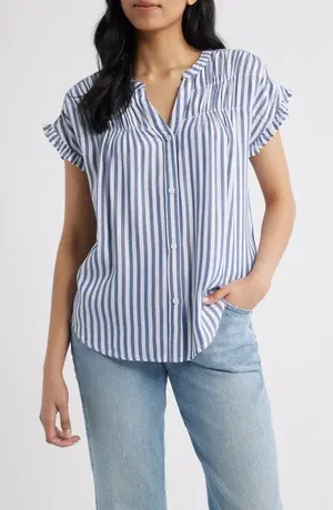 Beachlunchlounge Notch Neck Tops