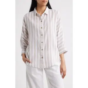 Beachlunchlounge Drop Shoulder Shirts For Women