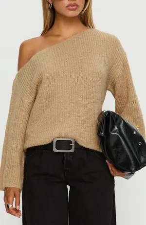 Princess Polly Drop Shoulder Knitwear For Women