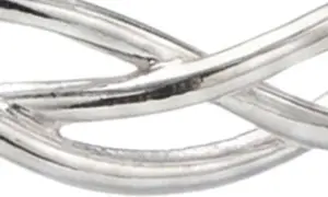Argento Vivo Marquise Station Hoop Earrings In Sterling