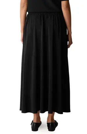 Eileen Fisher Silk Circle Maxi Skirt