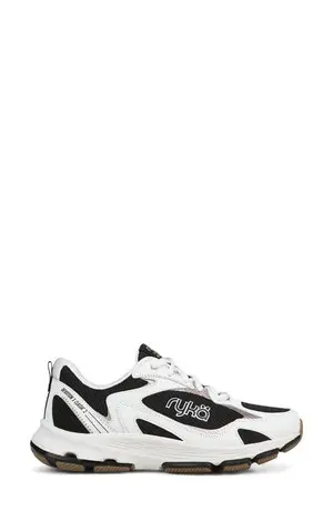 RYKA Devotion X Walking Sneaker - White Black