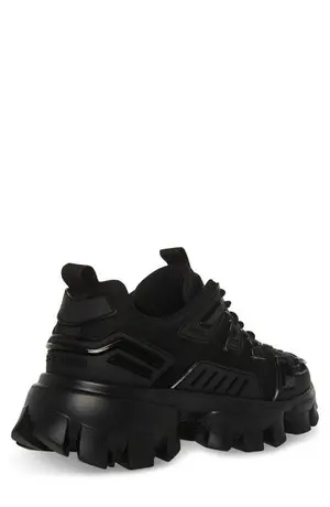 Steve Madden Ponce Lace-up Chunky Sneakers - Black