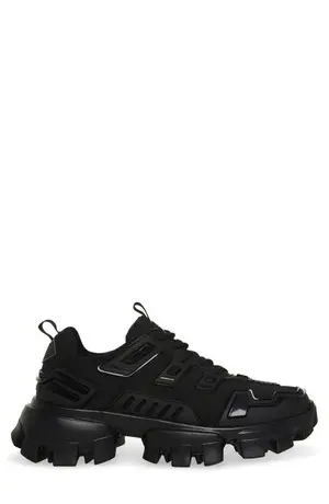Steve Madden Ponce Lace-up Chunky Sneakers - Black