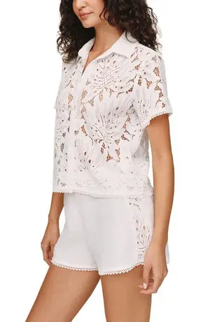 Bella Dahl Lace Shirt