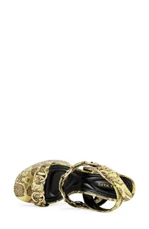 AZALEA WANG Tarynn Slingback Platform Sandal