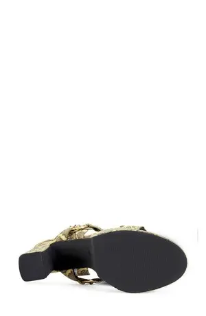AZALEA WANG Tarynn Slingback Platform Sandal