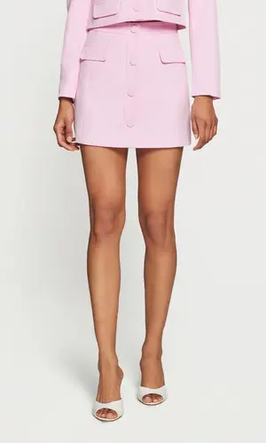 Generation Love Katana Crepe Mini Skirt