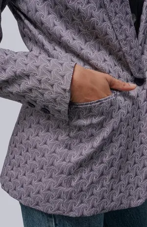 WILDFANG The Empower Jacquard Tux Blazer