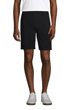 LANDS' END Jersey Knit Short - Black