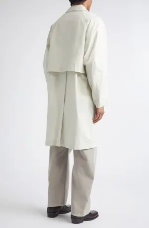 LEMAIRE Water-resistant Cotton Car Coat - Soja