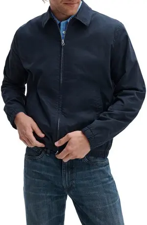 Rag & Bone Harrington Stretch Cotton Jacket - Sail
