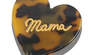 SOLAR ECLIPSE Mama Heart Beaded Phone Wrist Strap