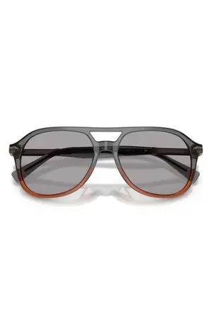 Brunello Cucinelli Polarized Pilot Sunglasses